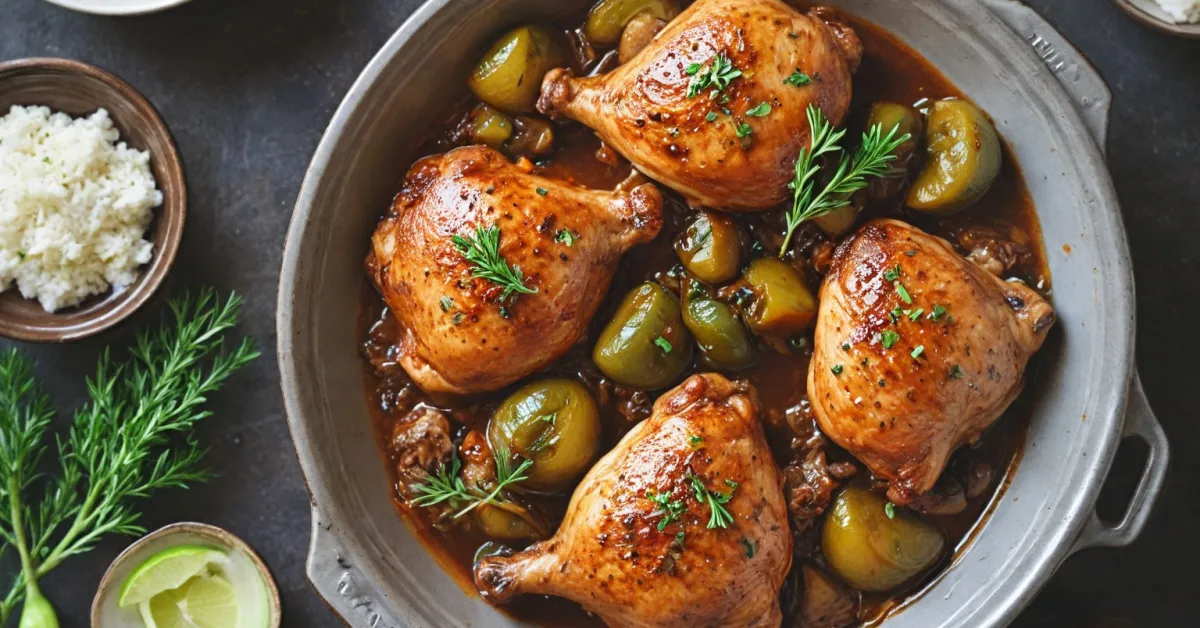 How to make flavorful adobo chicken in your slow cooker - El