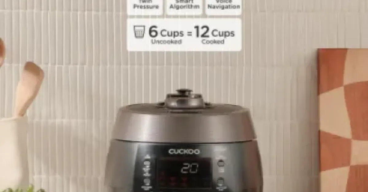 CUCKOO CRP-RT0609FB Review: a twin-pressure rice cooker for people who ...