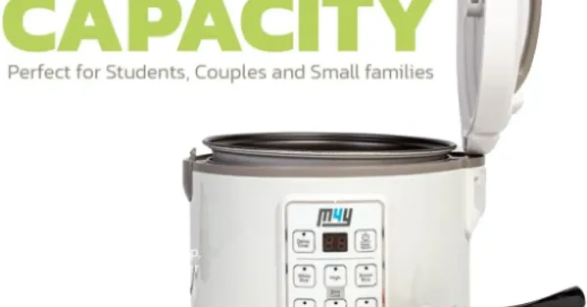 M4Y Rice Cooker Review: a compact 3‑in‑1 that mostly just gets the job done